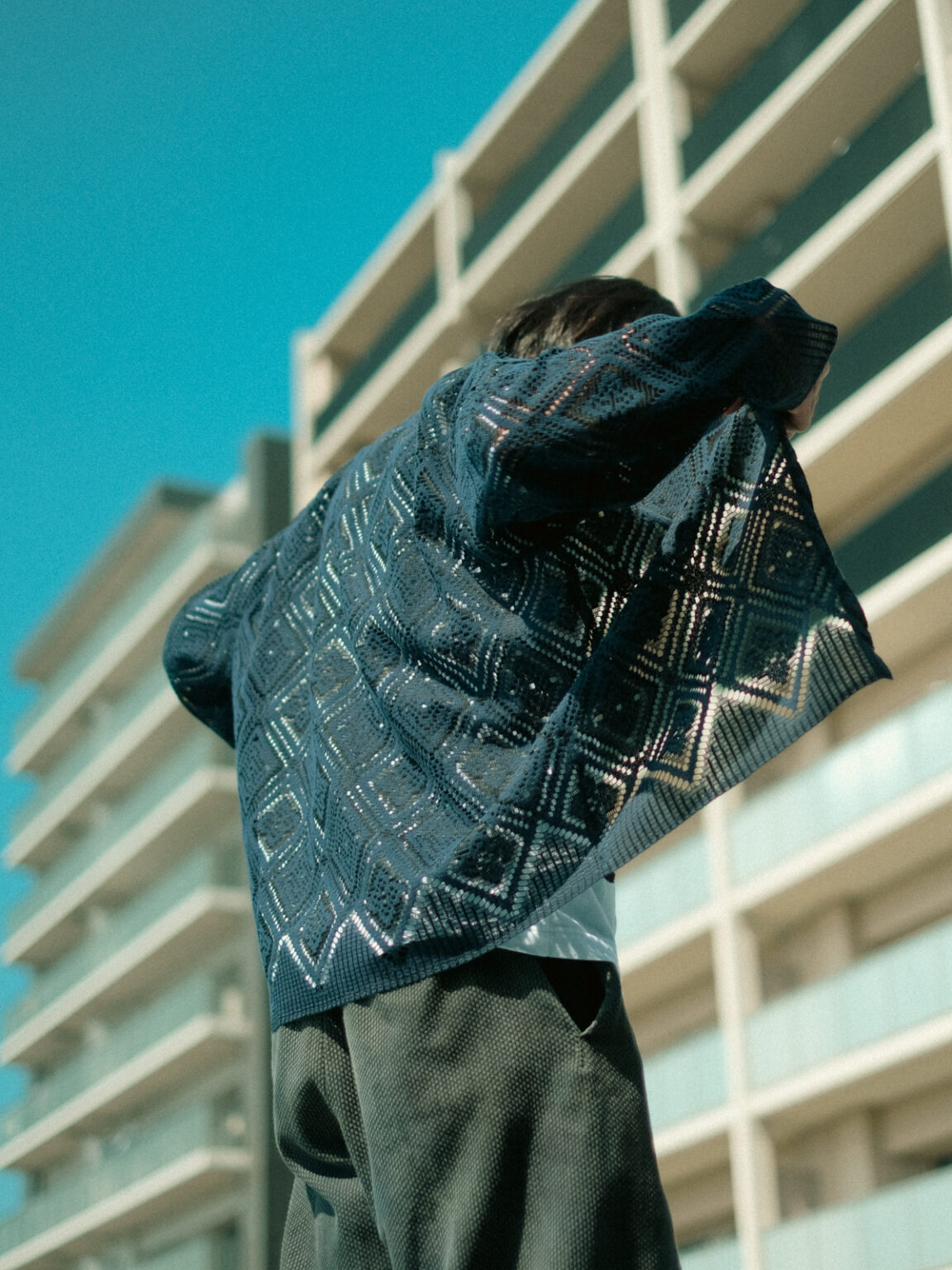 Vol.5711【superNova.：V neck cardigan – Diamond raschel lace】｜AUBERGE ...